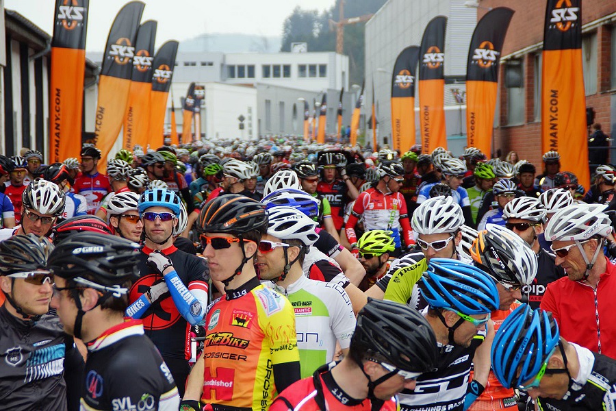 Beste Bedingungen für 1600 Mountainbiker bei Mega-Sports