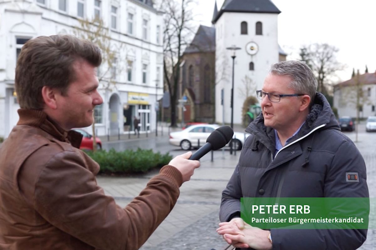 Arnsberg wählt: Video-Interview mit Bürgermeisterkandidat Peter Erb ...