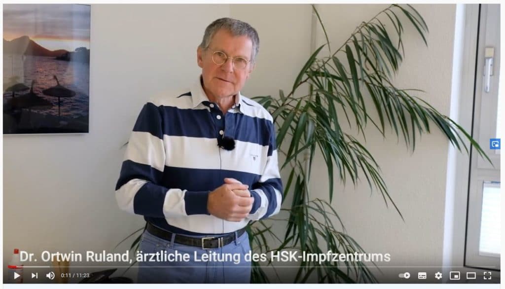 Videoreihe mit Dr. Ortwin Ruland: Fragen und Antworten zur Corona ...