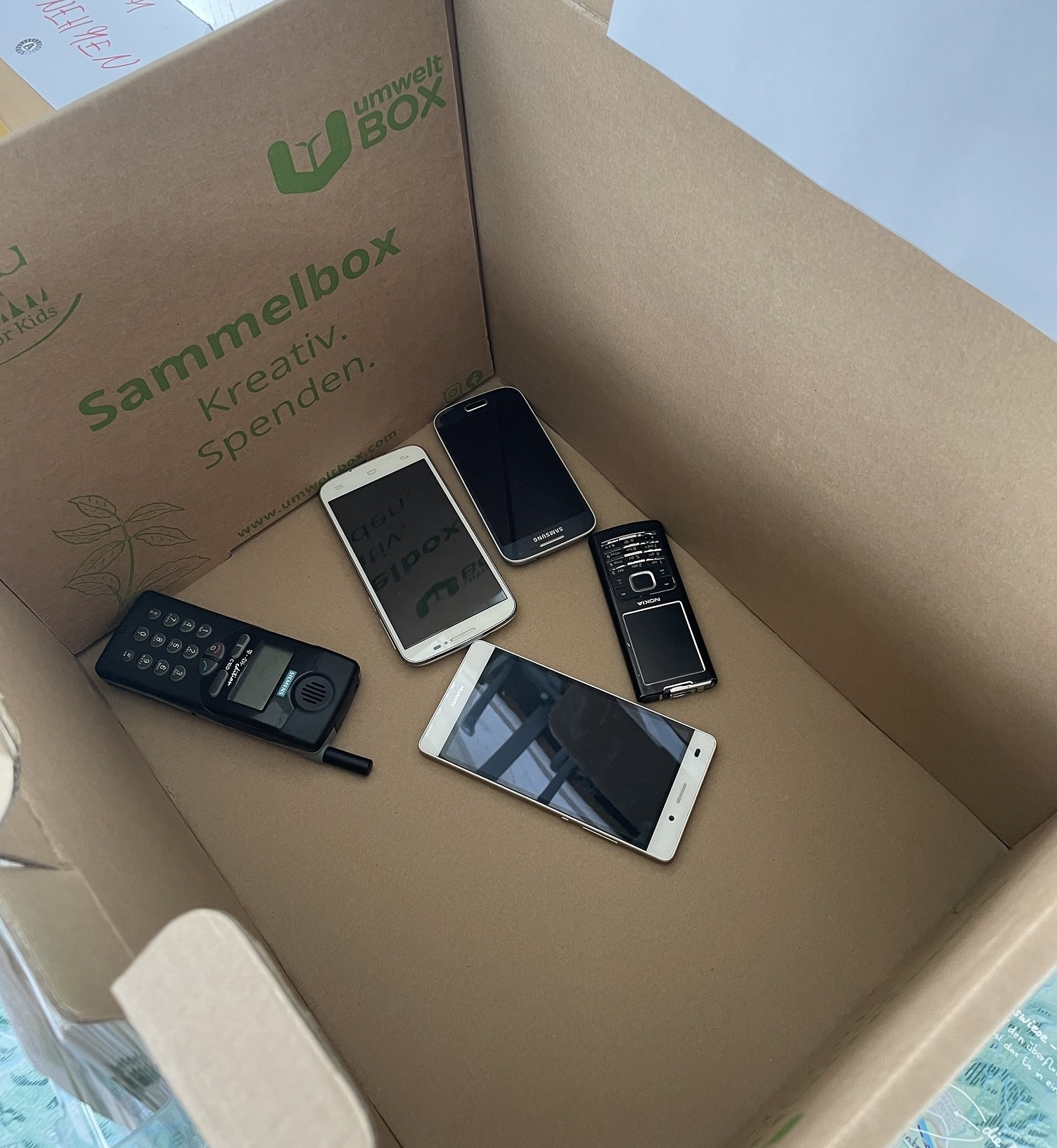 Alte Handys und Tablets recyceln